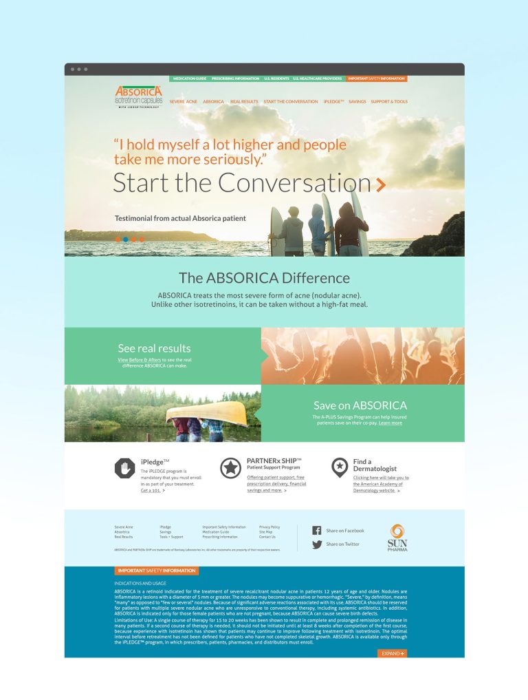 Absorica - Kate Miller Design