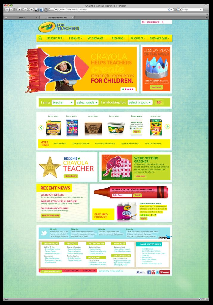 Crayola - Kate Miller Design