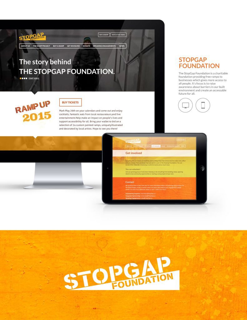Stopgap Foundation - Kate Miller Design